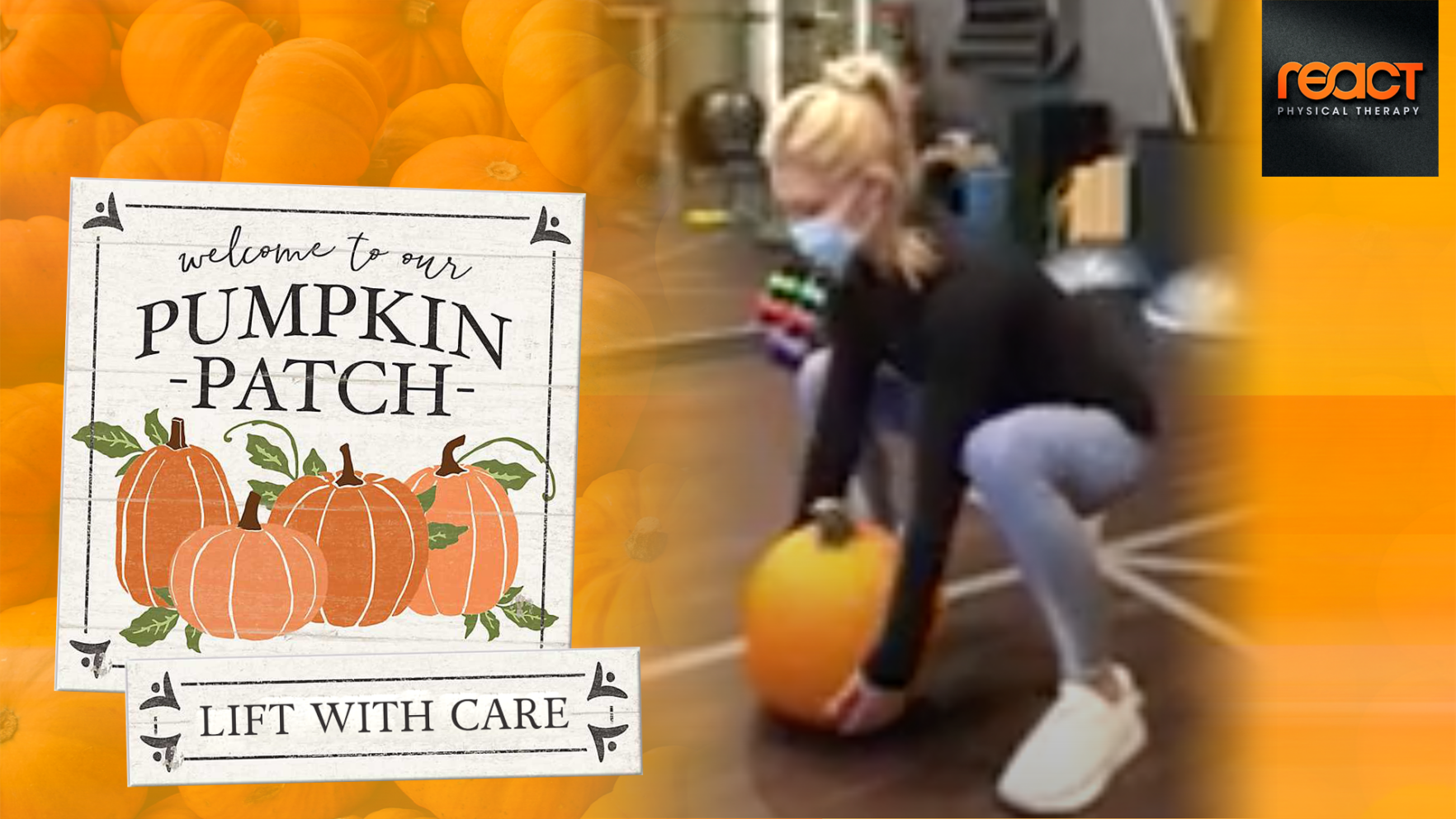 Proper Pumpkin Lifting Mechanics - React Physical Therapy